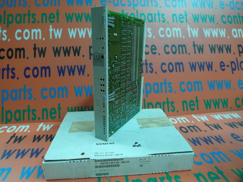 SIEMENS TELEPERM M 6DS1618-8CA - 裕益科技自動化設備可程式編碼器PLC分散式控制系統DCS